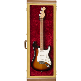 Fender Guitar Display Case. Tweed TGF33