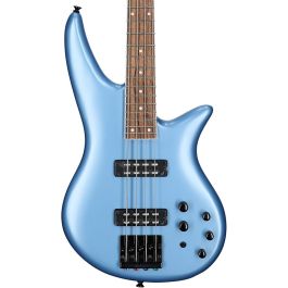 Jackson X Series Spectra Bass SBX IV, Laurel Fingerboard, Matte Blue Frost