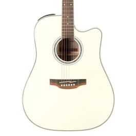 Takamine GD37CEPW Acoustic-Electric Guitar Pearl White