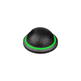 Shure MX395B/C-LED Black Low Profile Boundary Mic, Cardioid, remoteable ...
