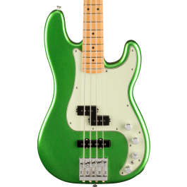 Fender Player Plus Precision Electric Bass. Maple Fingerboard, Cosmic Jade