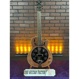 Dean (RCE) Resonator Cutaway Satin Natural Mahogany Acoustic Electric ...