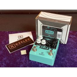 Keeley Aria Compressor Drive Guitar Effects Pedal. Mint! SN0702
