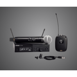 Shure SLXD124/85-H55 Wireless System with SLXD2/58 Handheld SLXD1 ...