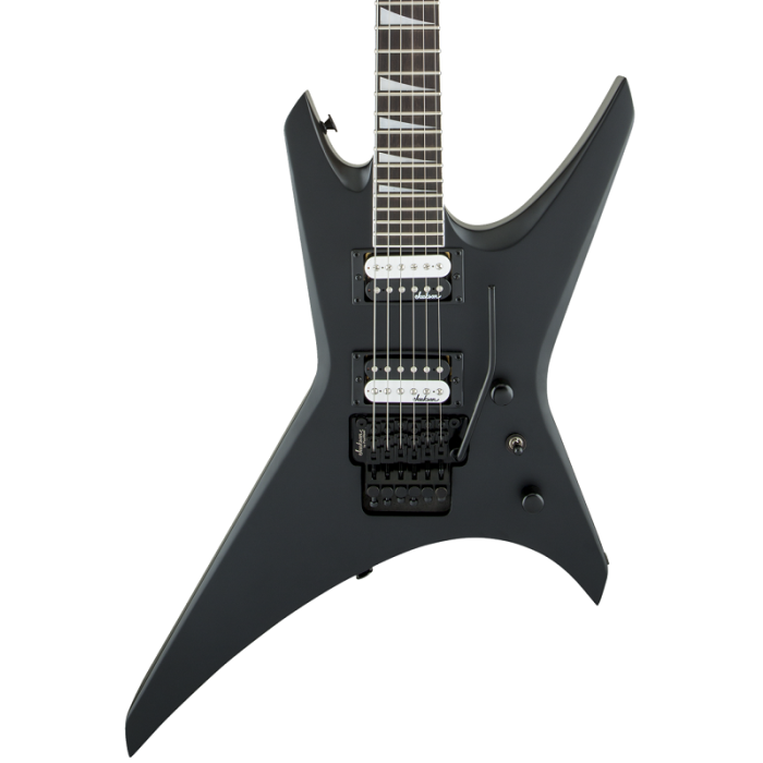 Jackson JS Series Warrior JS32 Electric Guitar. Amaranth FB, Satin Black