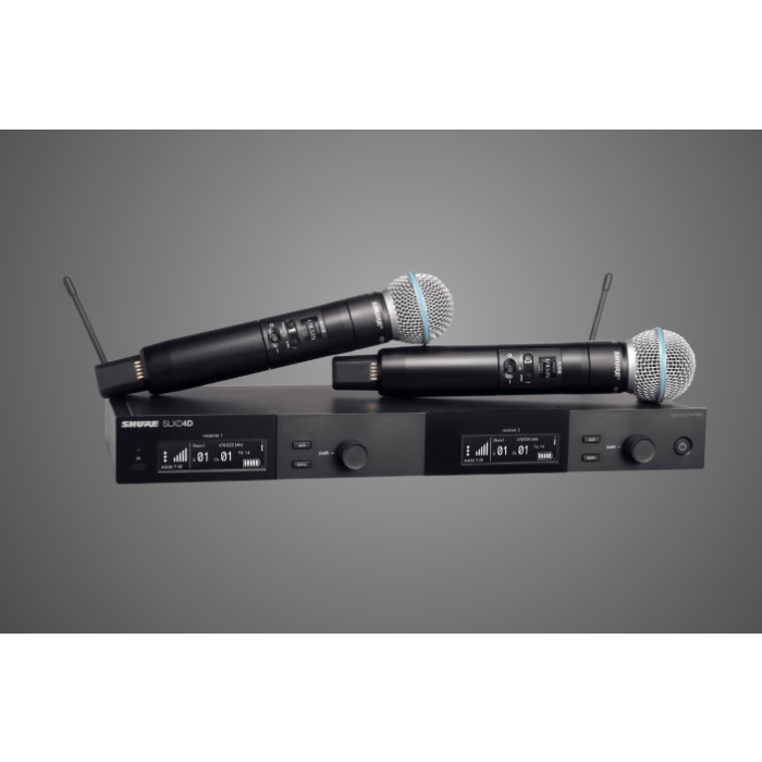 Shure BLX188/CVL-H11 Wireless Dual Presenter System with 2 CVL Lavalier ...